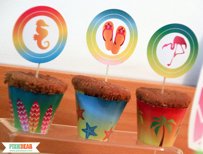 Summer Beach Party Ideas | Pixiebear Party Printables