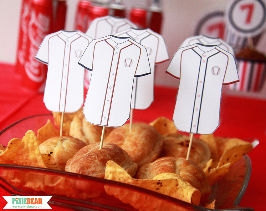 Baseball Party Ideas | Pixiebear Party Printables